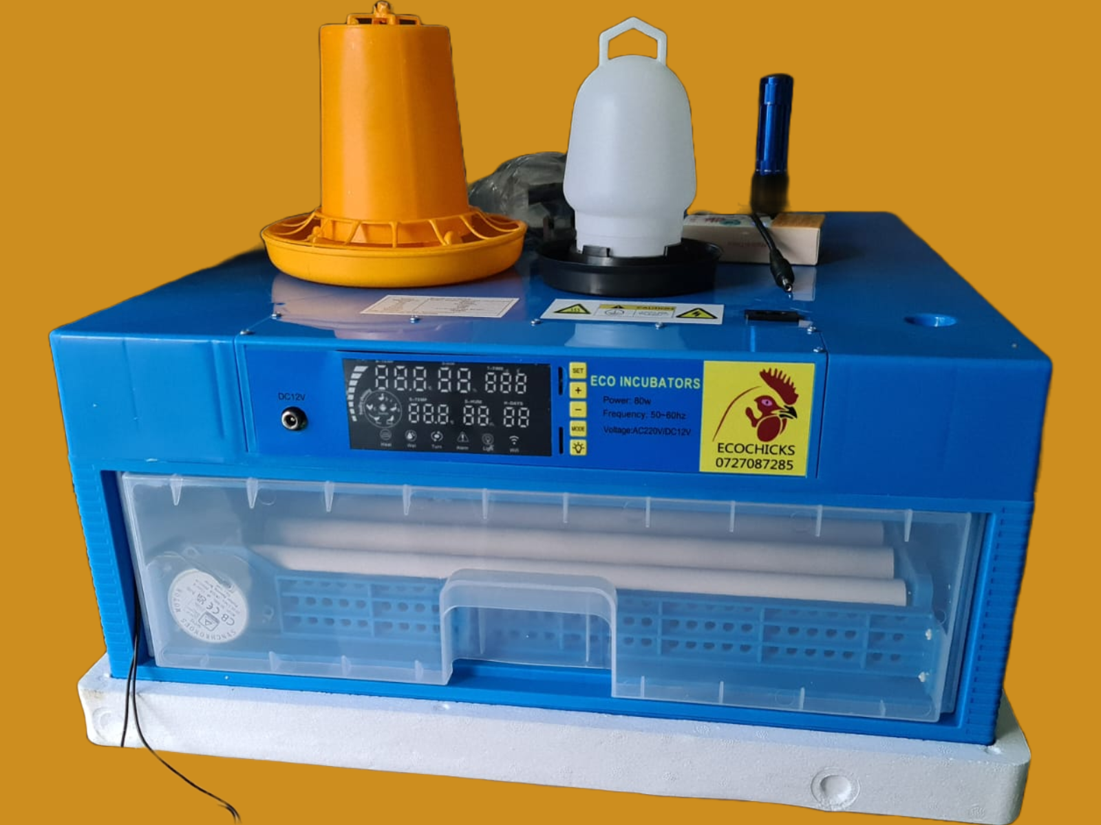 The Eggcellent Automatic 64 Egg Incubator – Hatching Made Easy!